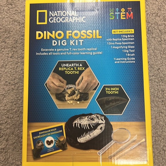 National Geographic | Toys | Nwt National Geographic Dino Fossil Dig ...